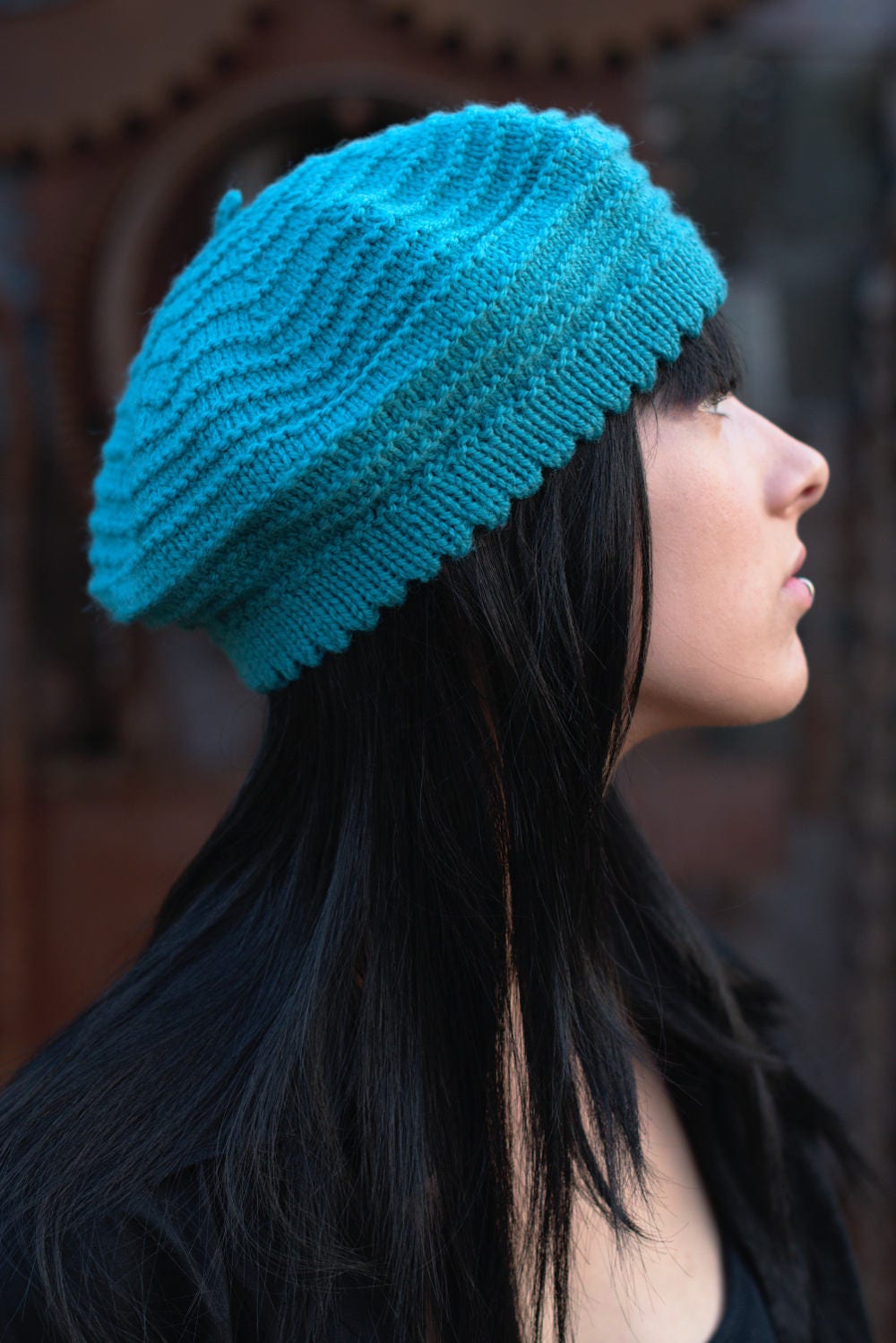 Ridgeway Beretbeanie PDF Knitting Pattern instructions - Etsy UK