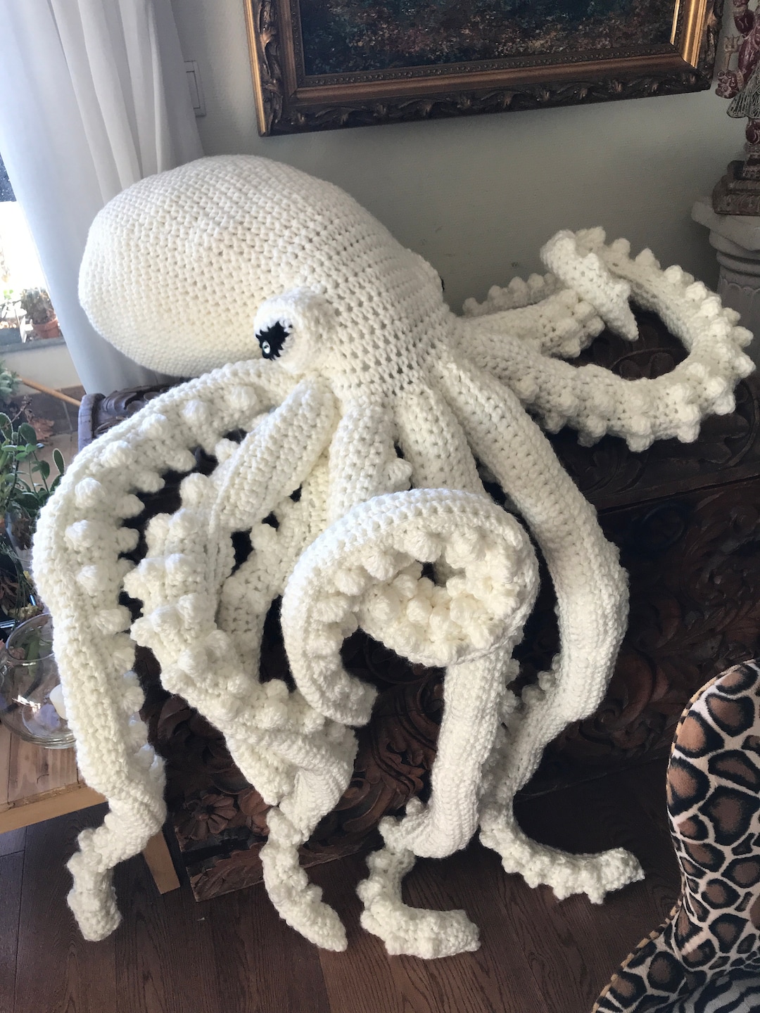 Submitted to 2021 Etsy Design! ALFRED the Giant Octopus,on Order Only ...