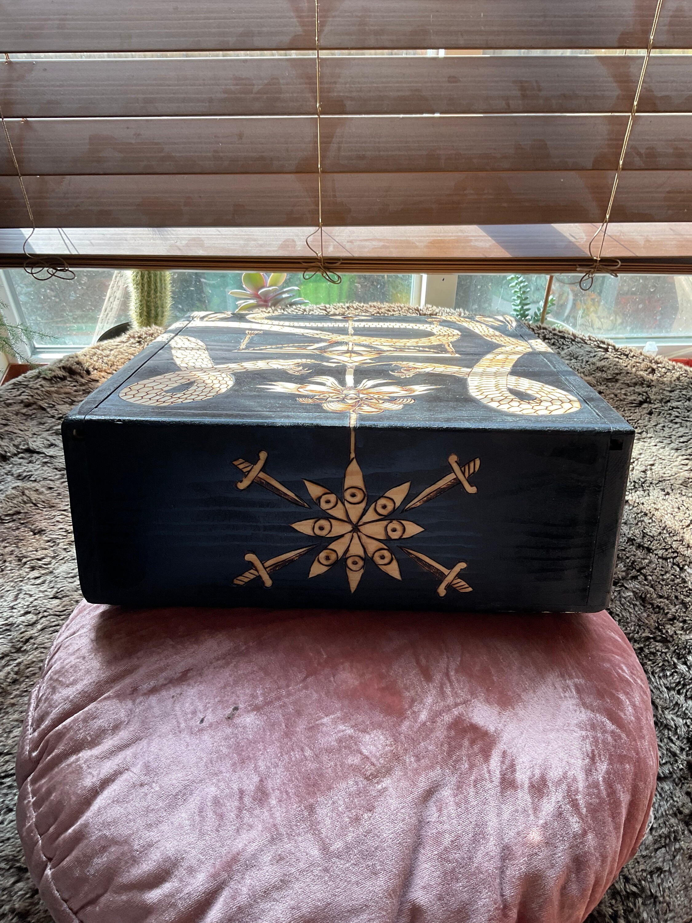 Large Nouveau Snake Box - Etsy