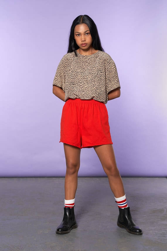 Red Stretchy 90s Top - Gem