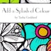 Add a Splash of Colour: Grown-up Colouring Book - Etsy