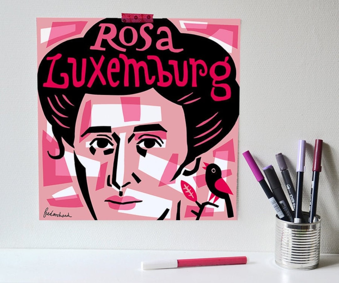 Rosa Luxemburg / Poster 30x30 - Etsy