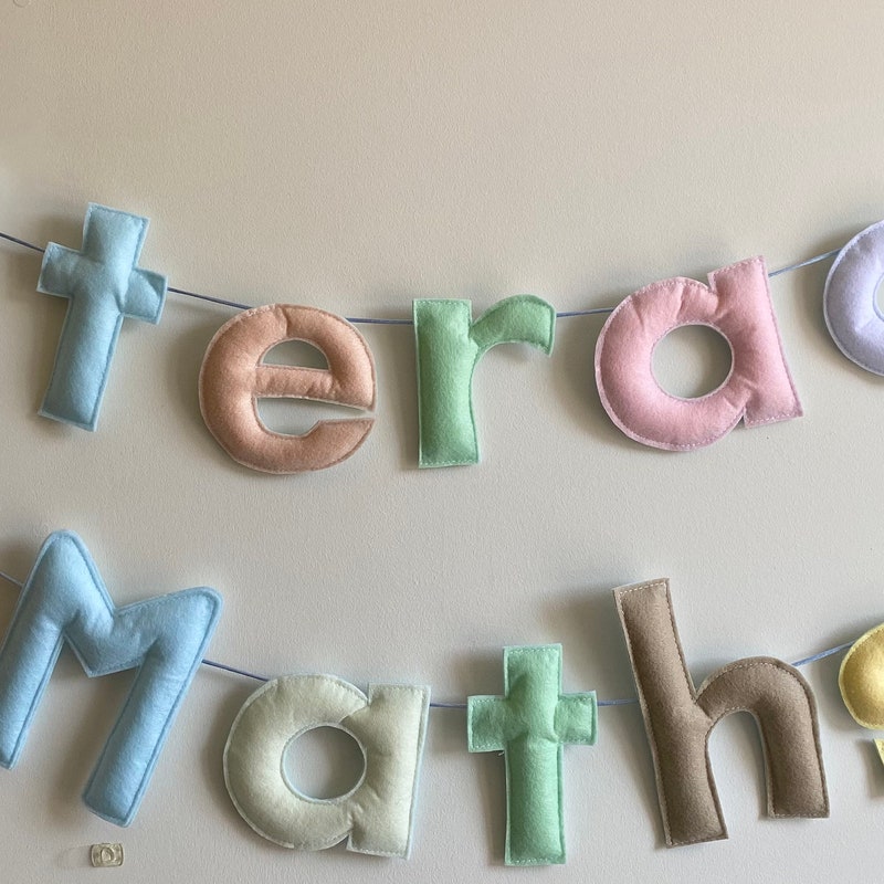 Letter Bunting - Etsy