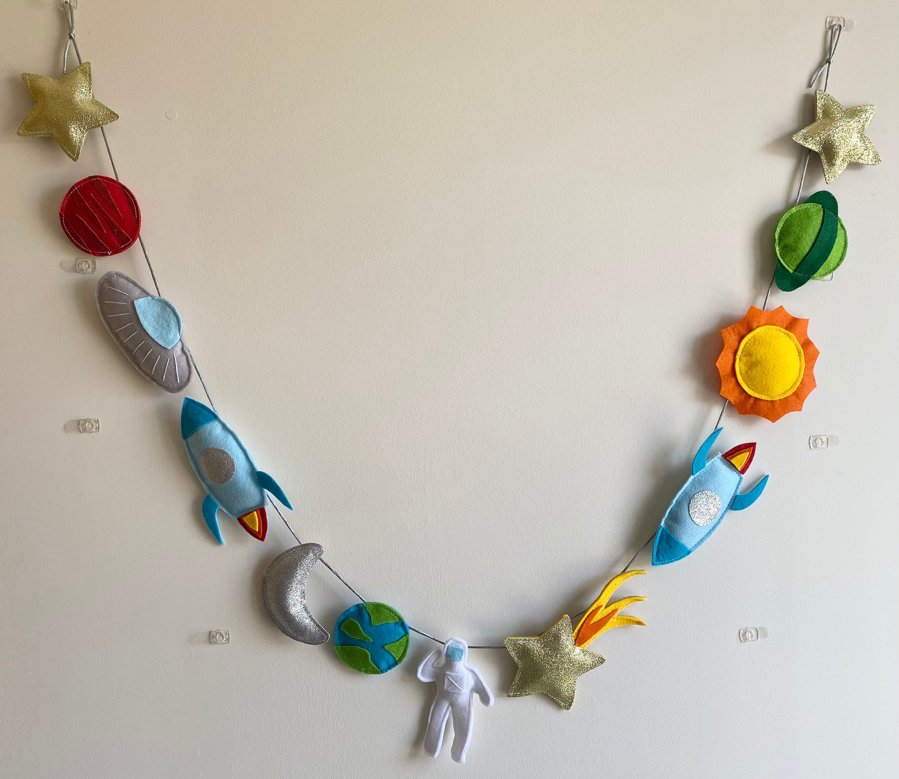 1.5m Space Bunting Garland with Rockets Planets Astronauts | Etsy