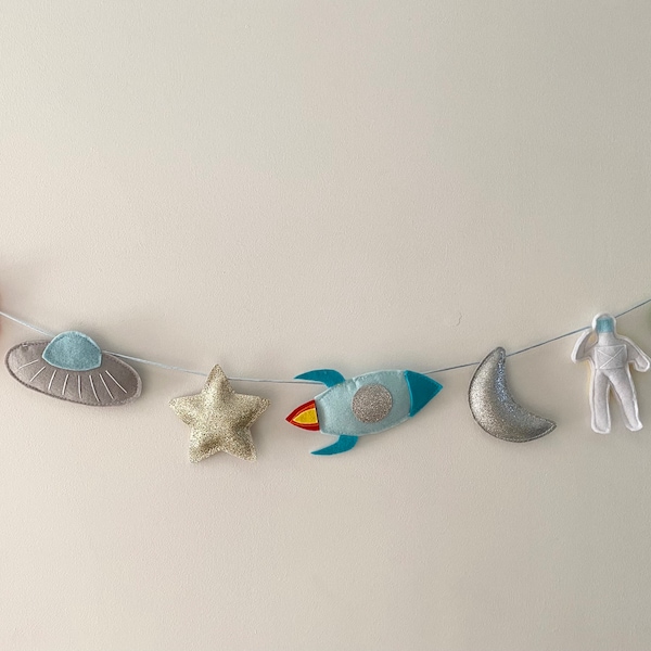 Outer Space Garland - Etsy
