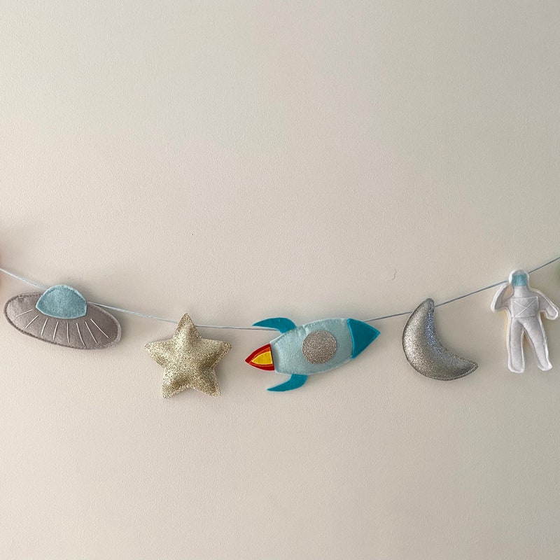 Outer Space Garland - Etsy