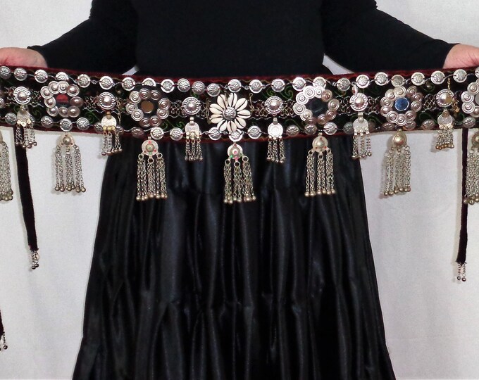 TB158 Tribal Belt Tribal Belly Dance Fusion ATS Gypsy Kuchi - Etsy