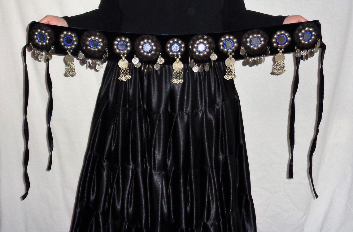 TB12C Tribal Belt Tribal Belly Dance Tribal Fusion ATS Gypsy - Etsy