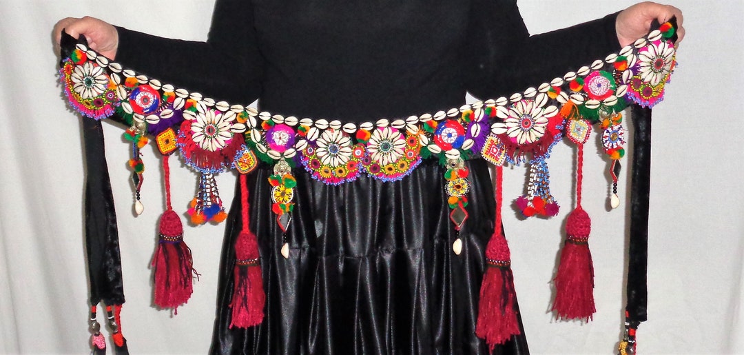TB135B Tribal Belt Tribal Belly Dance Tribal Fusion ATS FCBD Gypsy ...