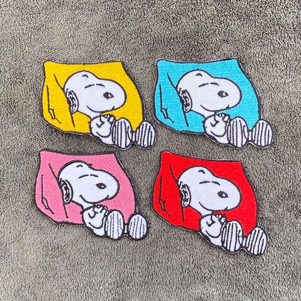Snoopy Patch Iron On - Etsy