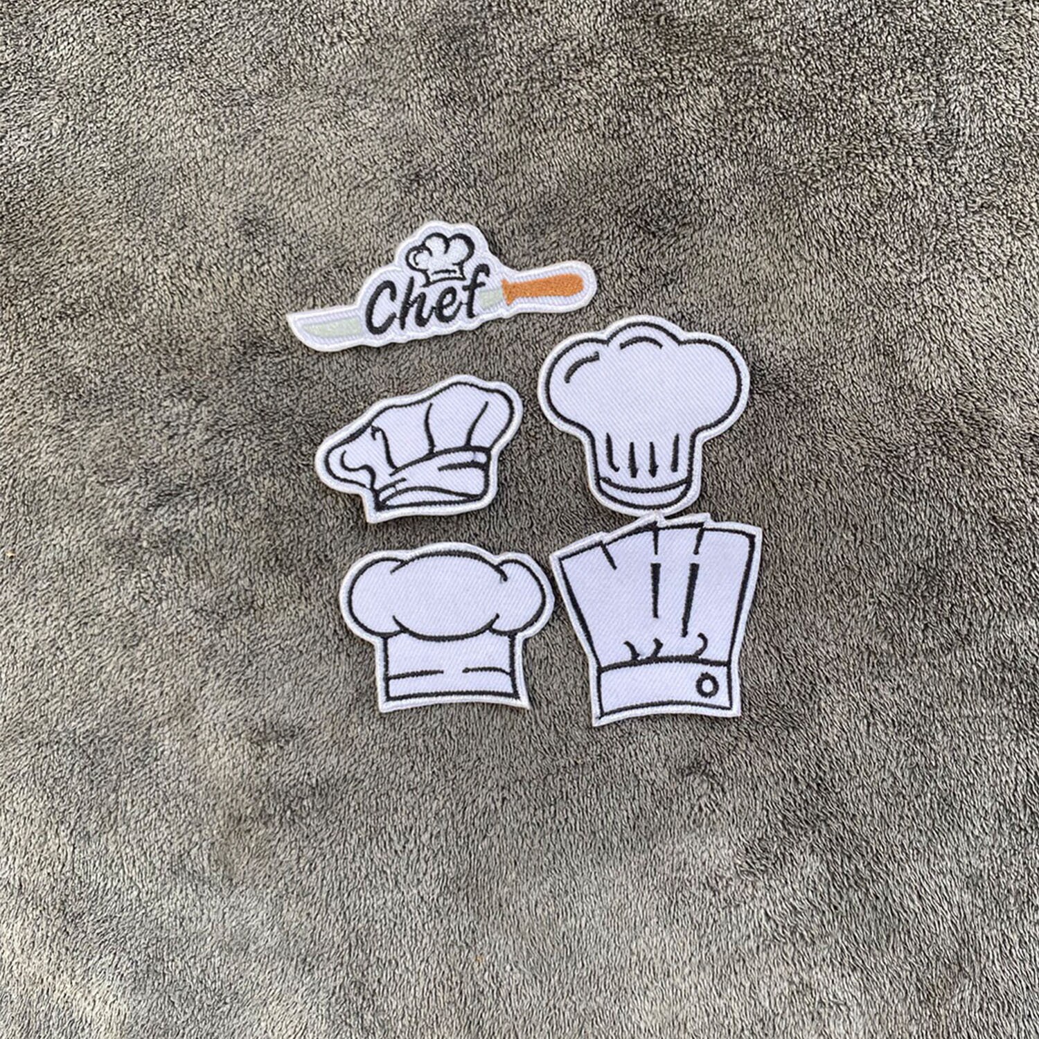 Mini Chef Iron On Patch