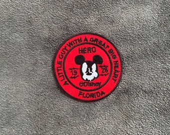 Mickey Iron on Patch Mickey Patches Mickey Patches Iron on - Etsy