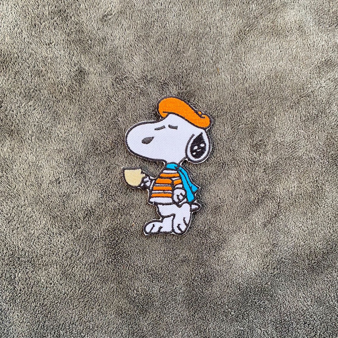 Snoopy Patches Iron on Decorative Patch DIY Embroidery - Etsy