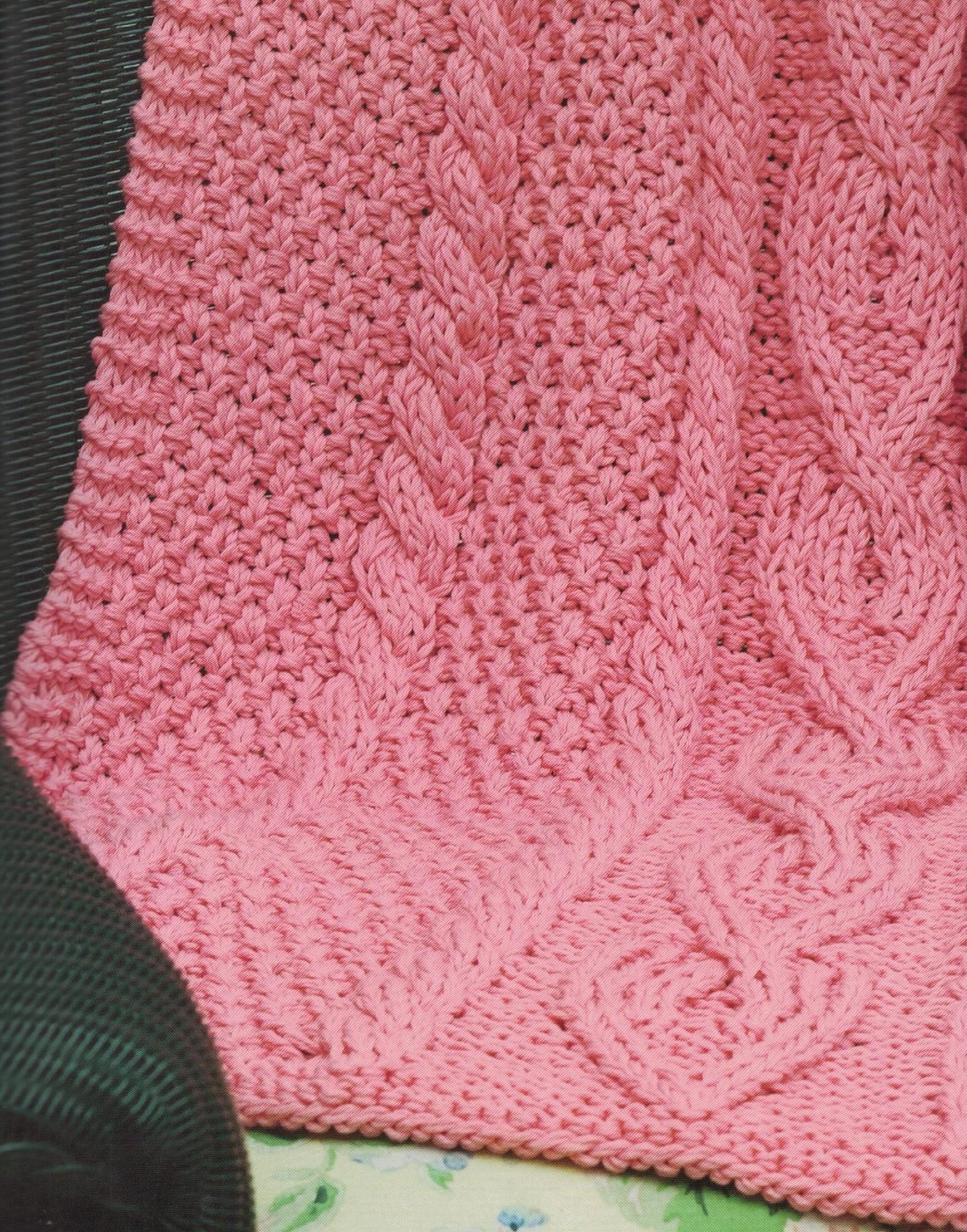 Knitted Large Afghan Pattern 32 X 40 /blanket Big Needles - Etsy UK