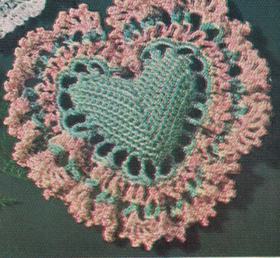 Heart Sachet Crochet Pattern Pdf Instant Download - Etsy