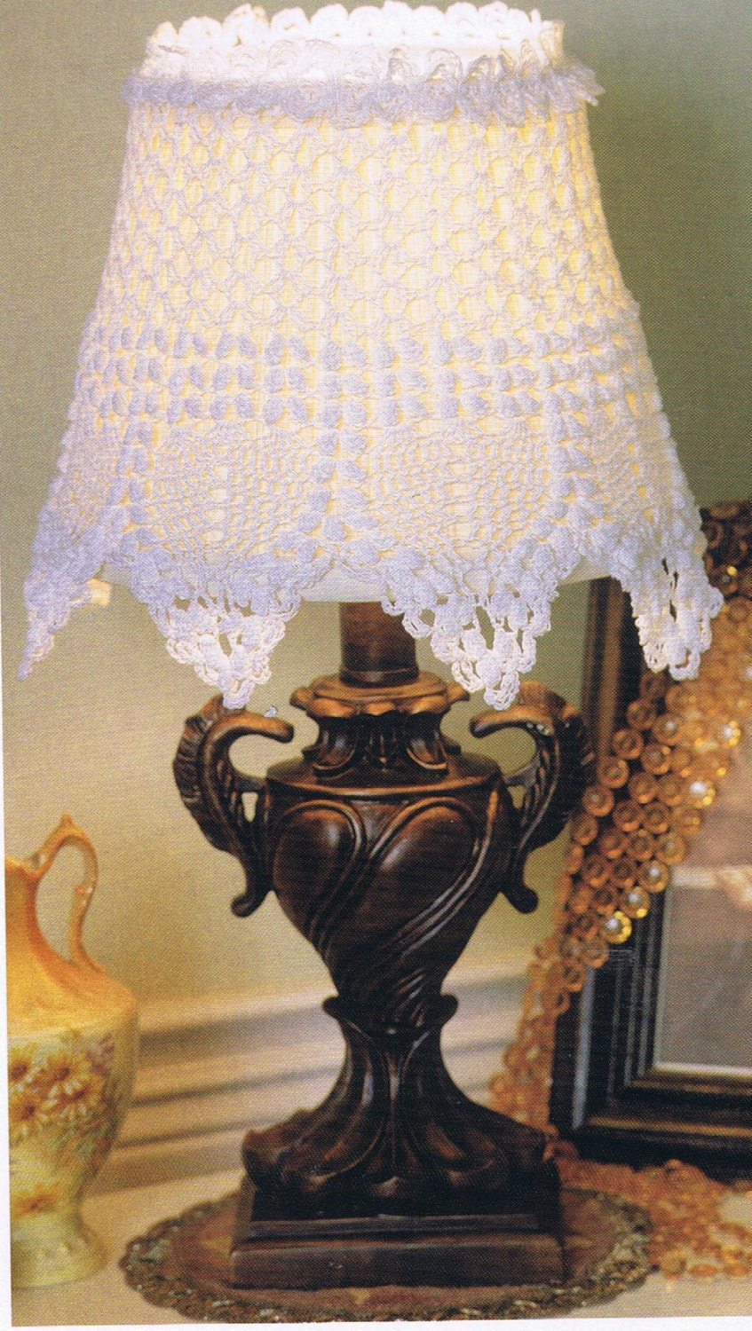Lacey Lamp Shade /crochet Pattern Home Decor - Etsy