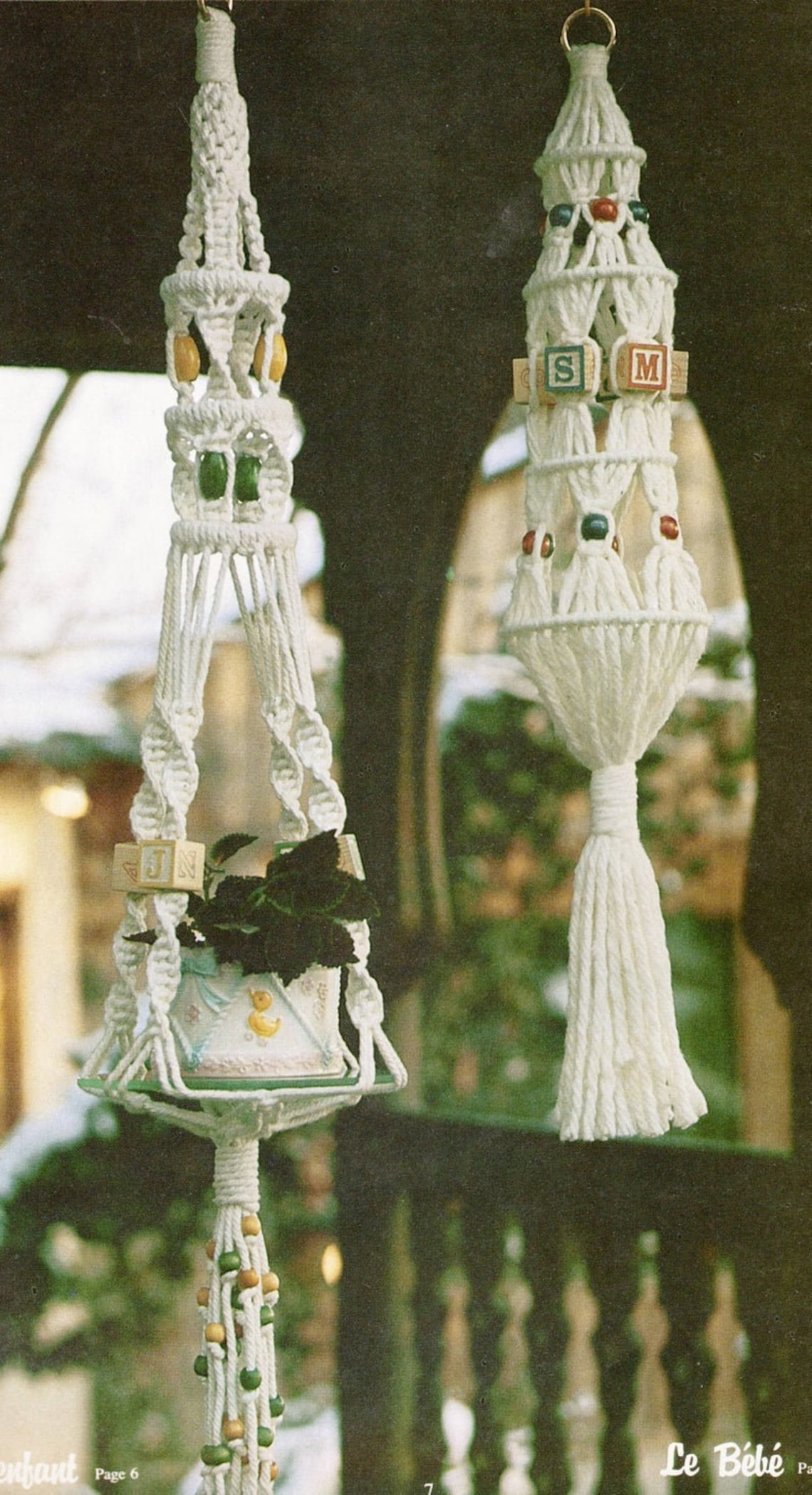 Vintage Vintage Macrame Elegance II Patterns Book PDF Instant - Etsy Canada