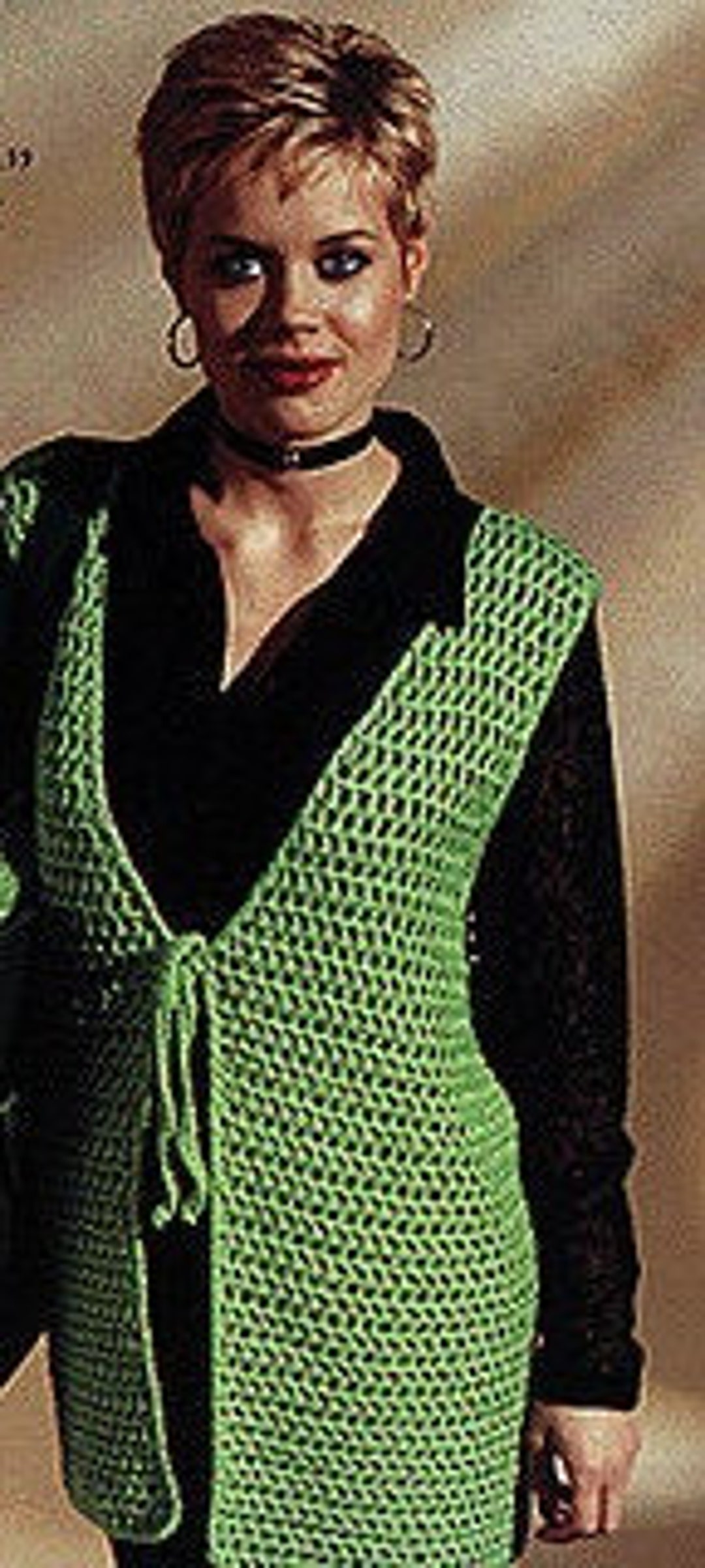 Vest Crochet Pattern Pdf Vintage Pattern - Etsy Canada