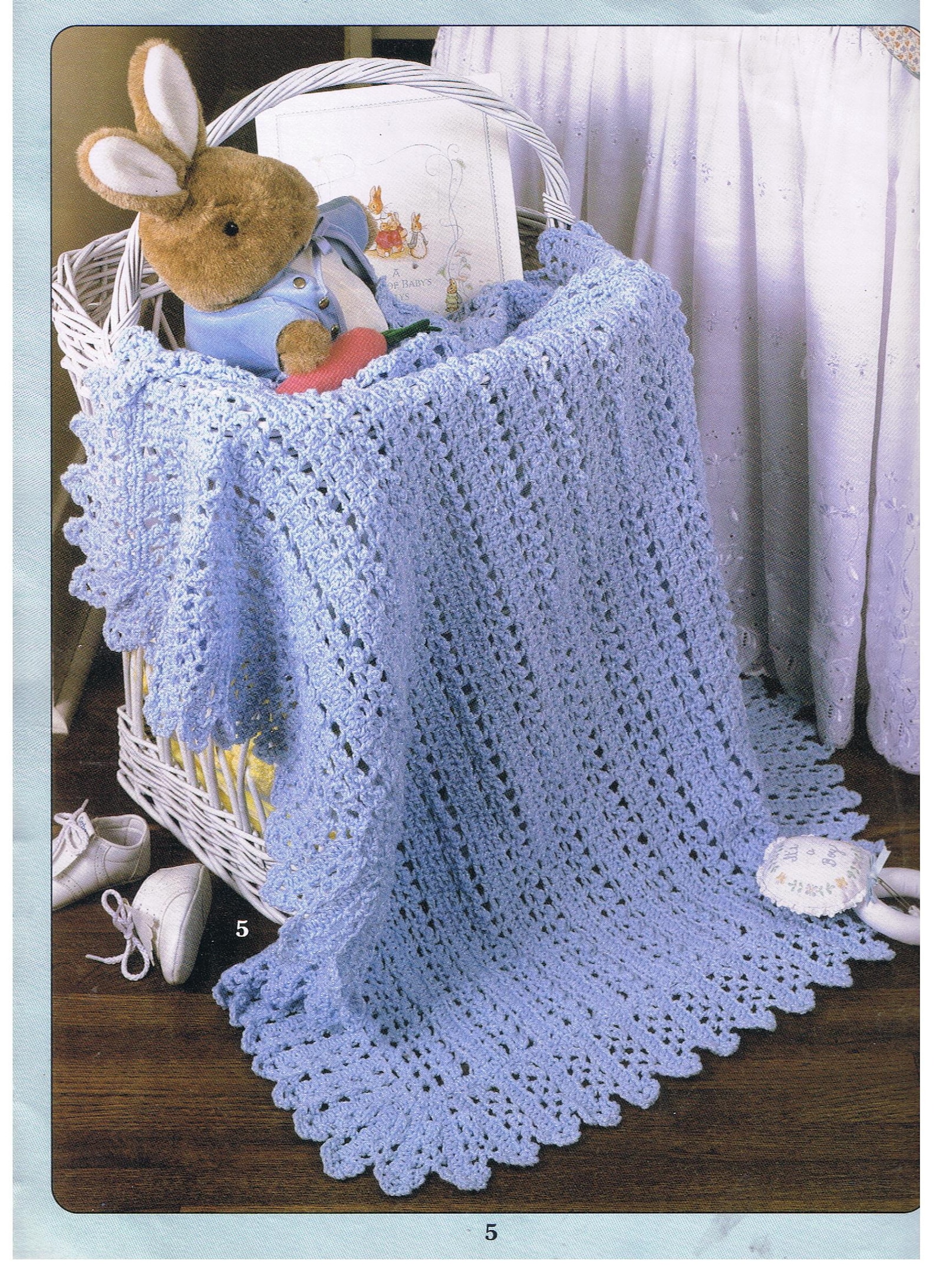 Baby Blanket Pdf Pattern - Etsy