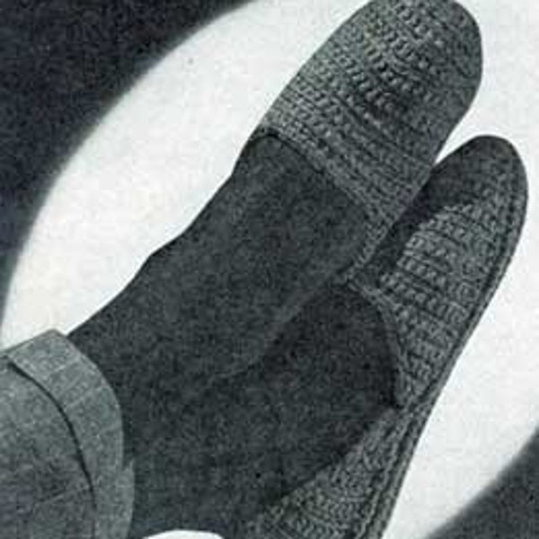 Mens Slipper Pattern - Etsy