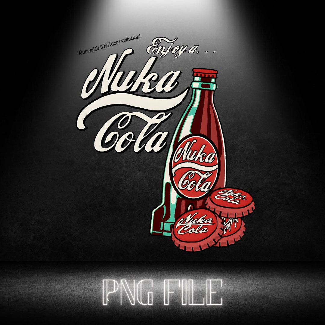 Nuka Cola PNG, Nuka Cola Design, Retro Game Png, Nuka Cola Clipart Png ...