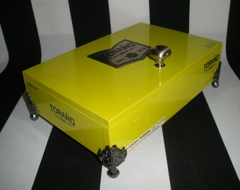 Lime Green Box - Etsy