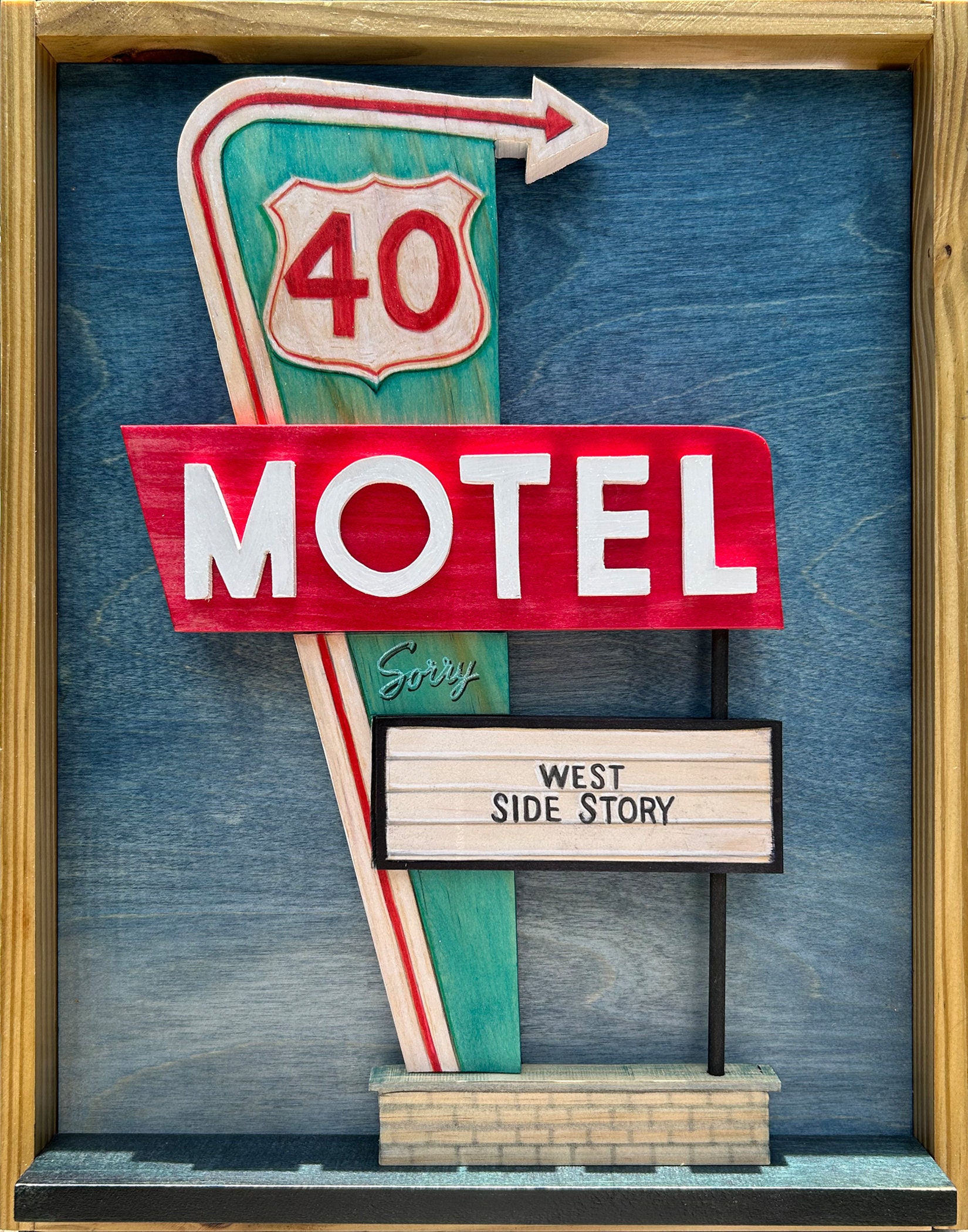 West Side Story 40 Motel 11x14 Photo Print Columbus Ohio - Etsy