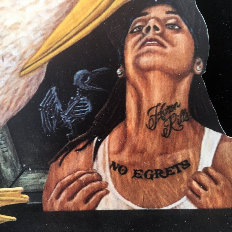 No Ragrets Tattoo - Etsy