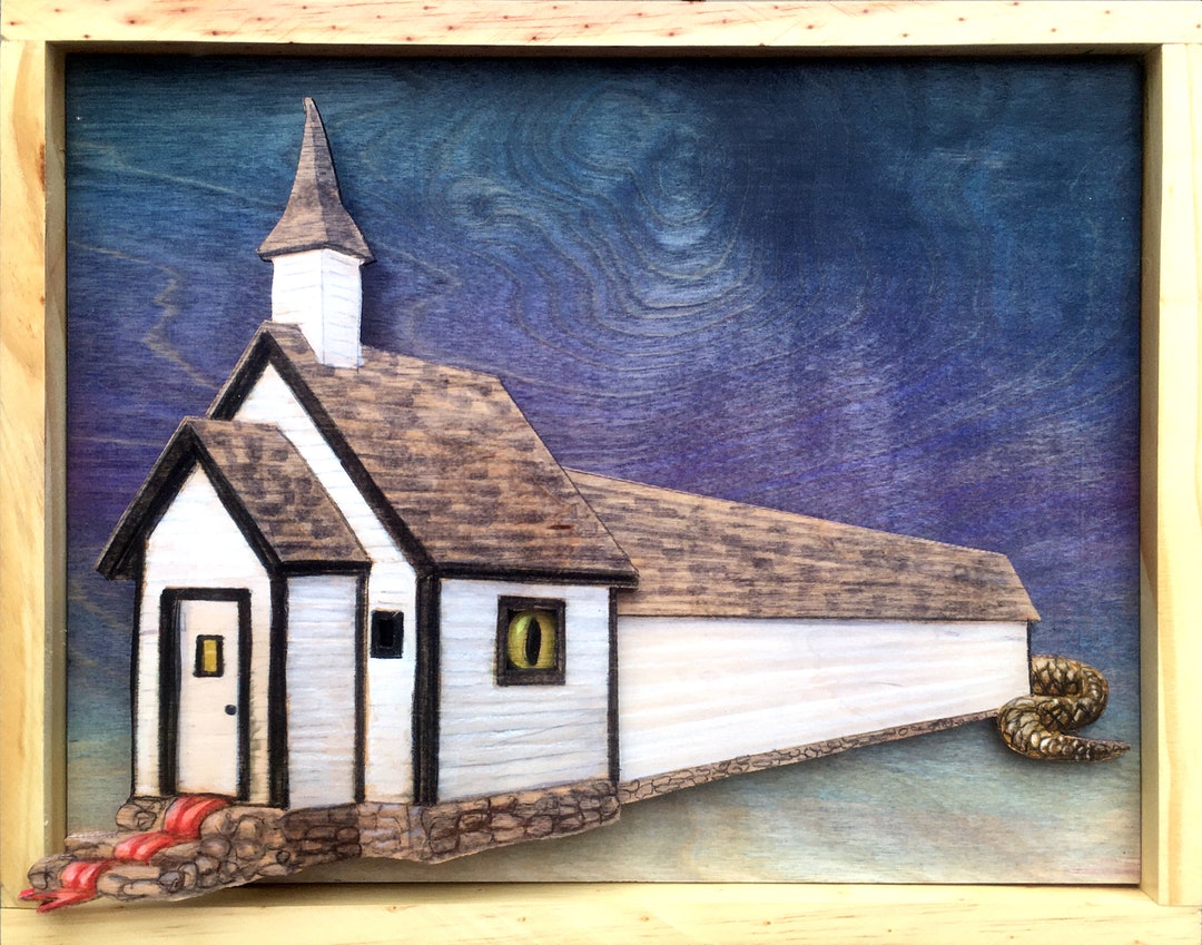 Snake Church Photo Print - Etsy