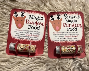 Magic Reindeer Food, Santas Reindeers, Food for Santas Reindeers - Etsy