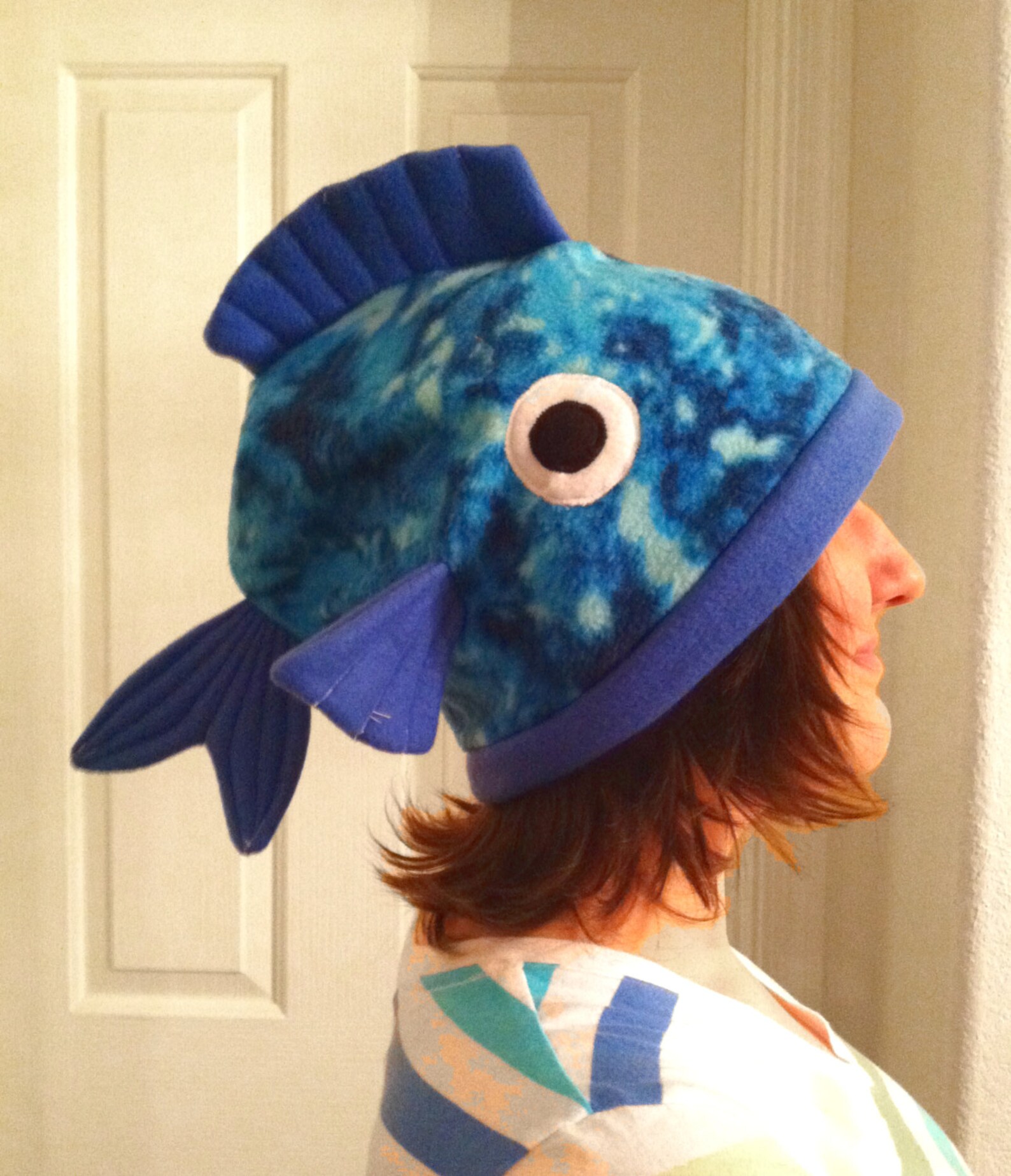 Fleece Fish Hat Beanie | Etsy