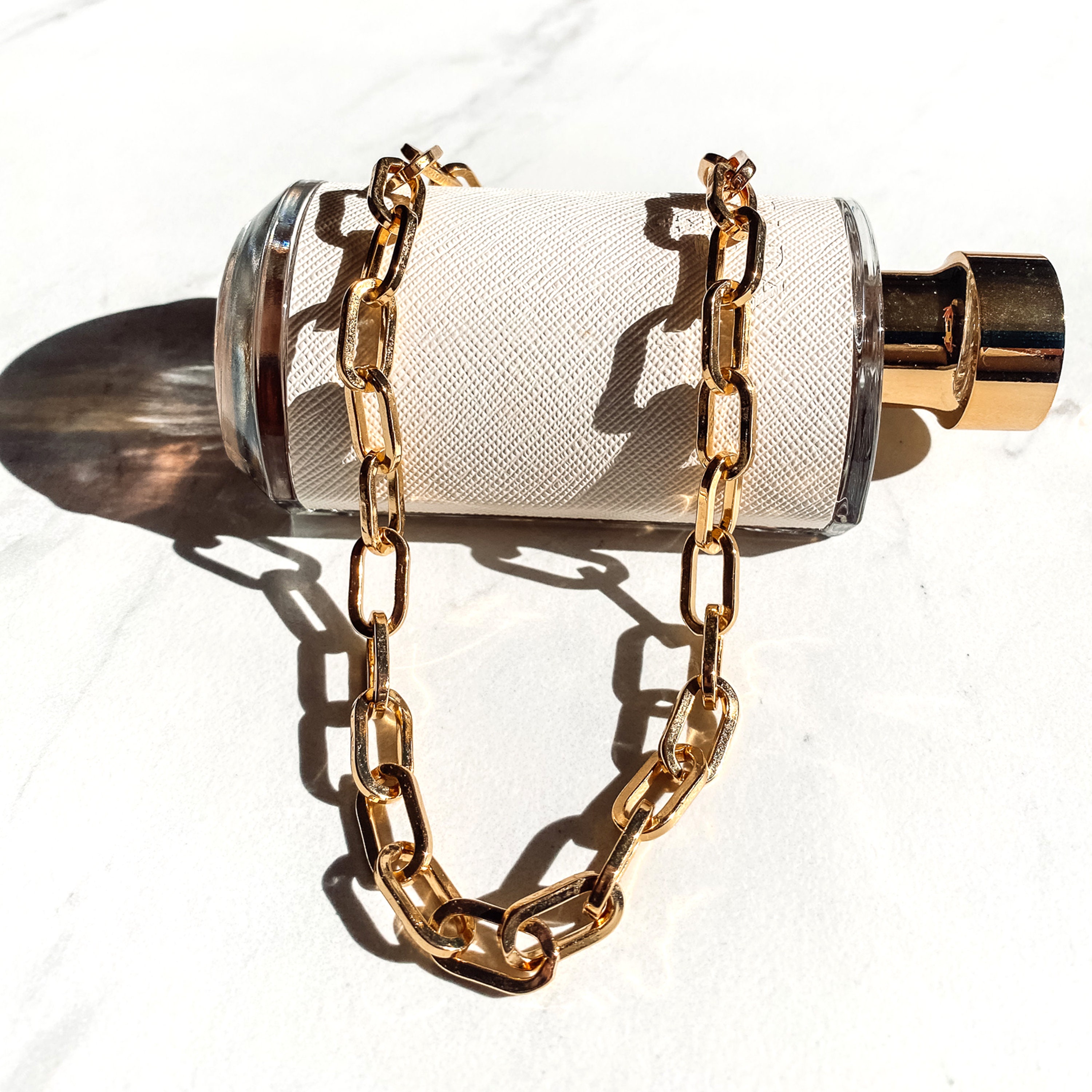 Infinity Chain Link Necklace Chunky Chain Gold Filled Choker | Etsy