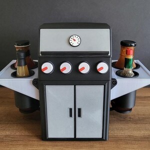 BBQ Grill Inspired Condiment Caddy, Picnic Accessories, Summertime Must ...