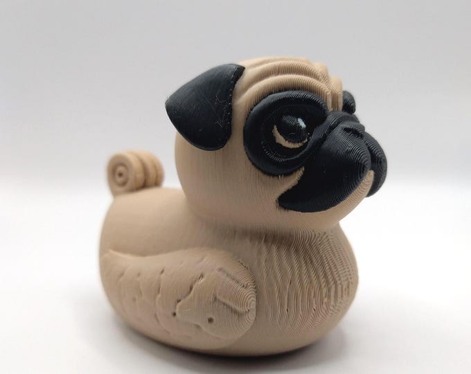 The Fabulous Pug Dog Duck - Etsy