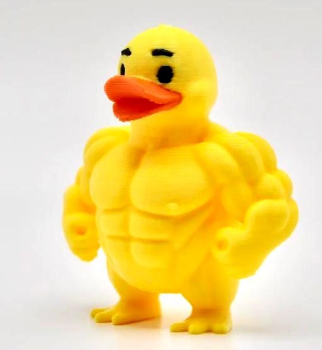 Muscular Fitness Duck, Ducking, Dashboard Buddy, Custom Duck, Get ...
