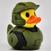 Master Chief Duck, Dashboard Buddy, Custom Duck, Get Ducked - Etsy