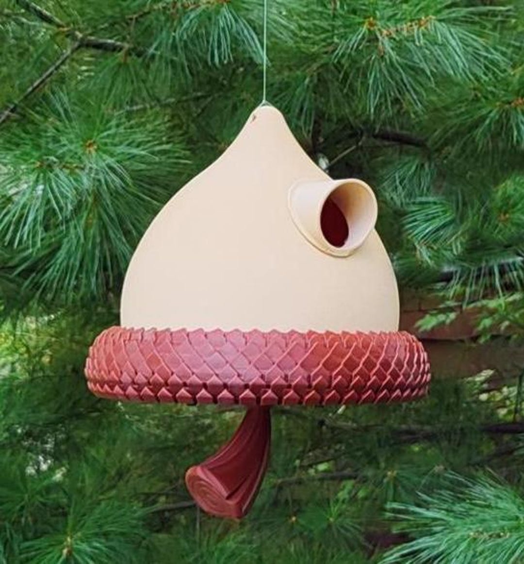 Gigantic Acorn Birdhouse, Garden Decor, Fall Decor - Etsy
