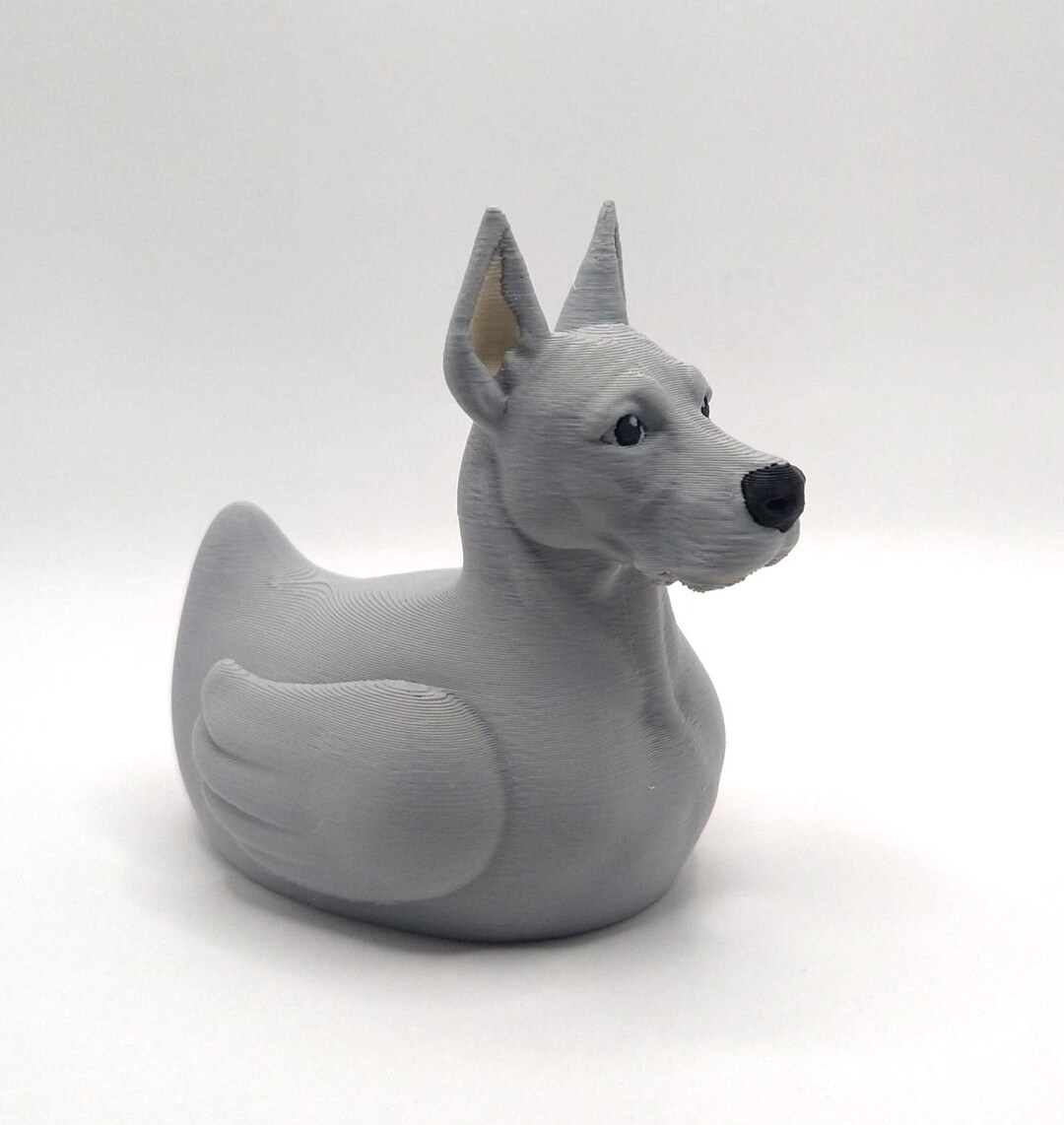 Great Dane Ducks With Cropped Ears, Dashboard Buddy, Ducking, Custom ...