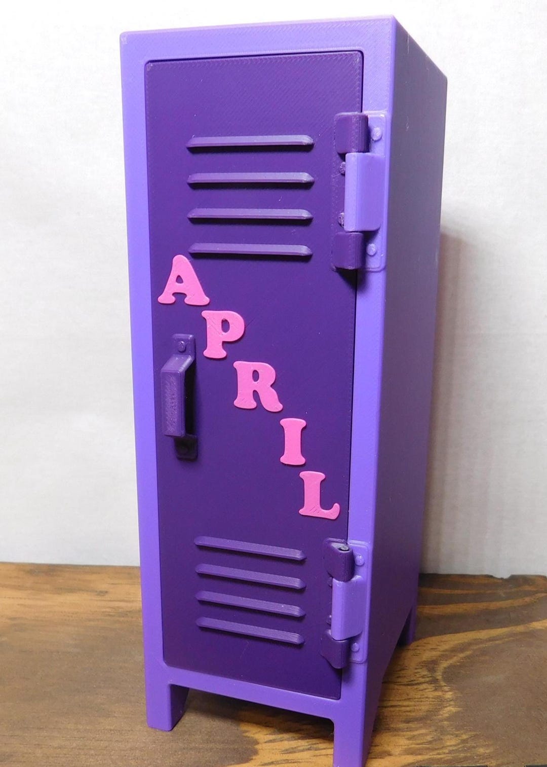 Personalized Mini Lockers With Shelf Storage for Doll House, RC Garage ...
