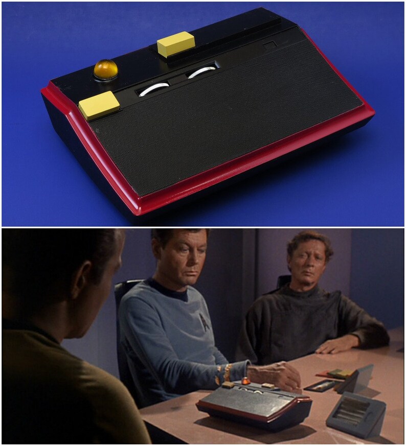 Star Trek TOS Prop Task Monitor Voice Recorder Communicator | Etsy