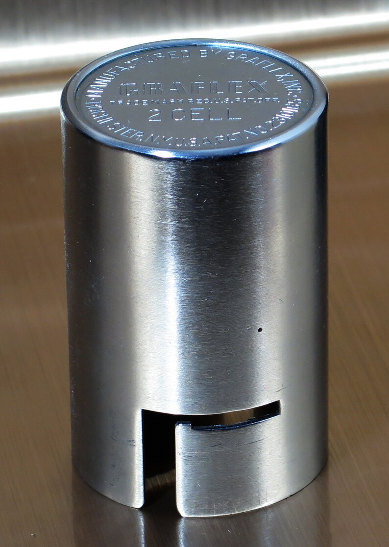 Vintage Graflex 2 Cell Camera Flash Back Bottom End - Etsy