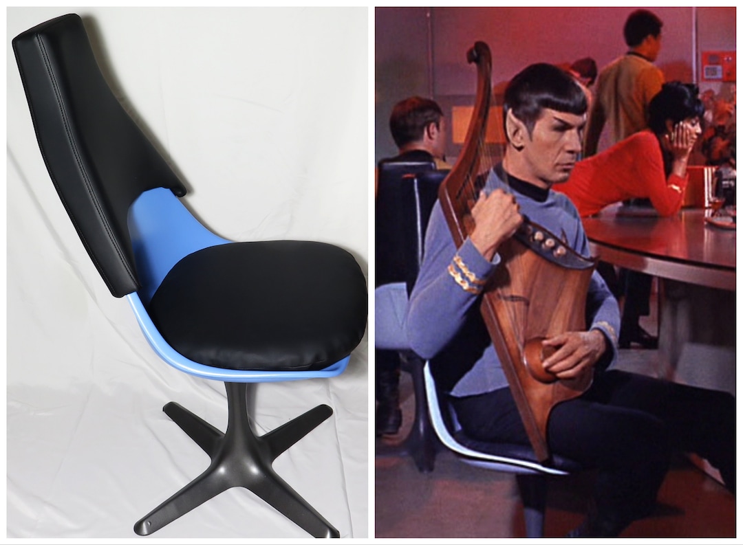 Star Trek Vintage Crew Seat Chair TOS Enterprise - Etsy