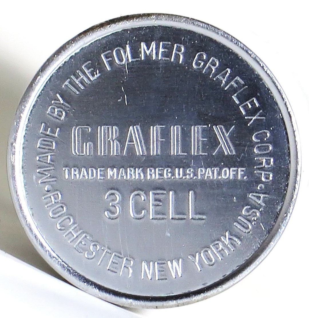 Vintage Original Folmer Graflex 3 Cell Flash Back End Bottom Half Star ...