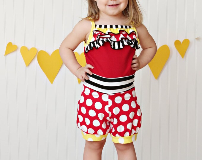 Minnie Bubble Shorts 6M to 12Y - Etsy