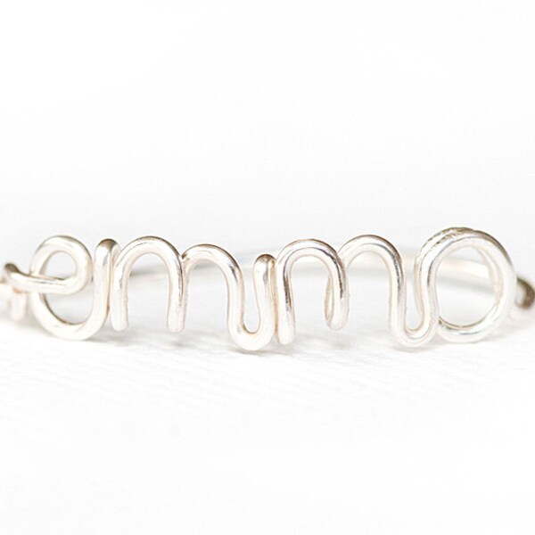 Wire Name Jewelry - Etsy