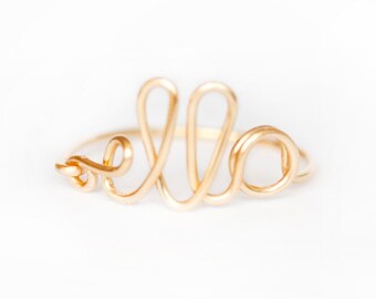 Wire Name Jewelry - Etsy