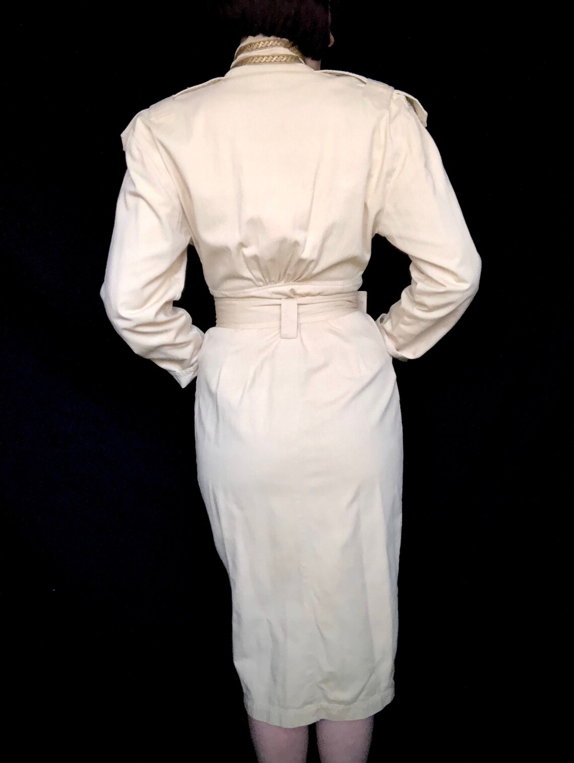 Vintage 1980's Military Utilitarian Style Structured - Etsy