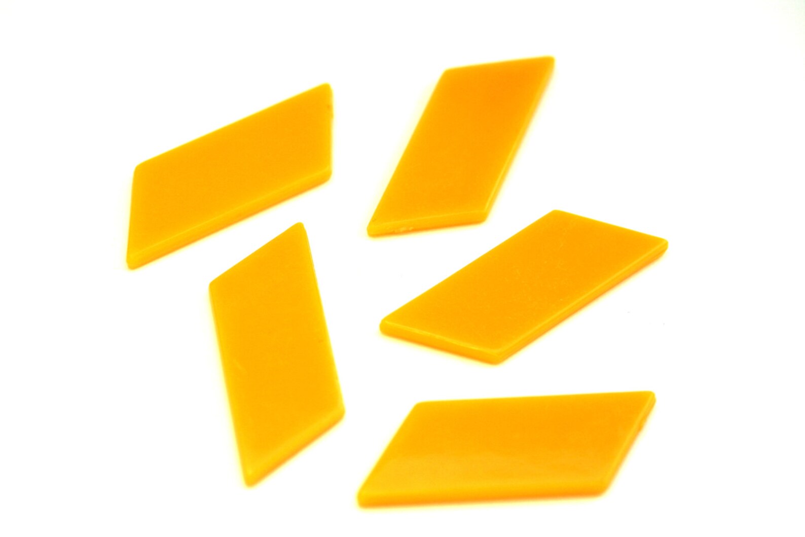 90s' Yellow Parallelograms. Vintage Geometric Form. 5 - Etsy