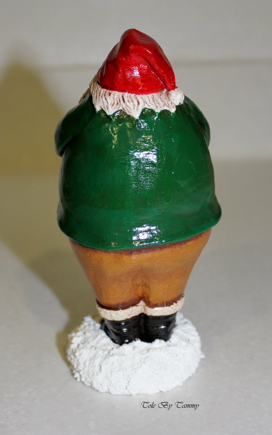 Antiqued Resin Santa - Etsy