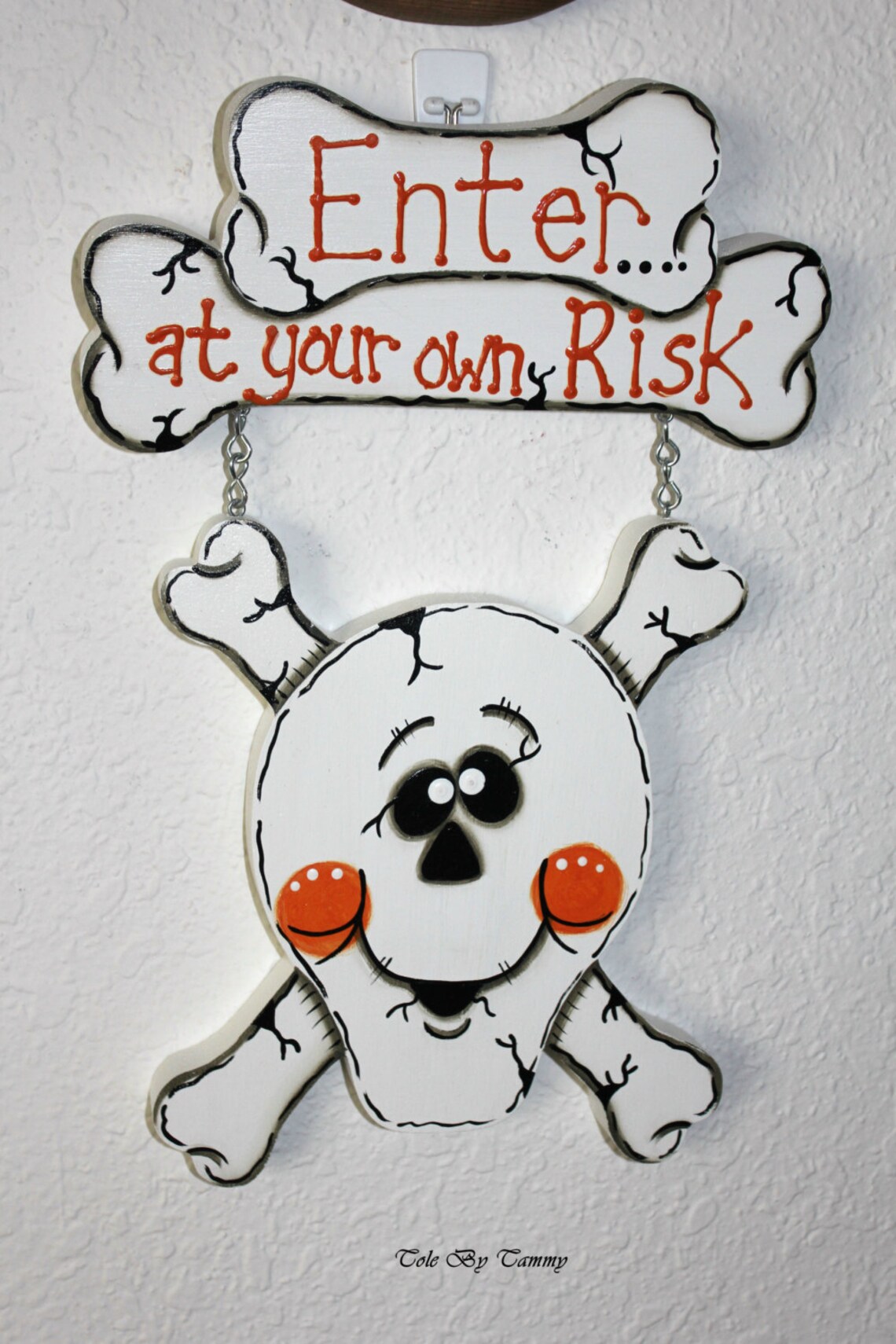 Enter at Your Own Risk Sign - Etsy